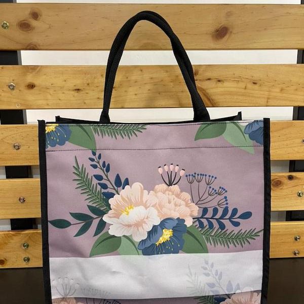 CUSTOM Full Print Canvas Tote Bag - All Corporate Gifts